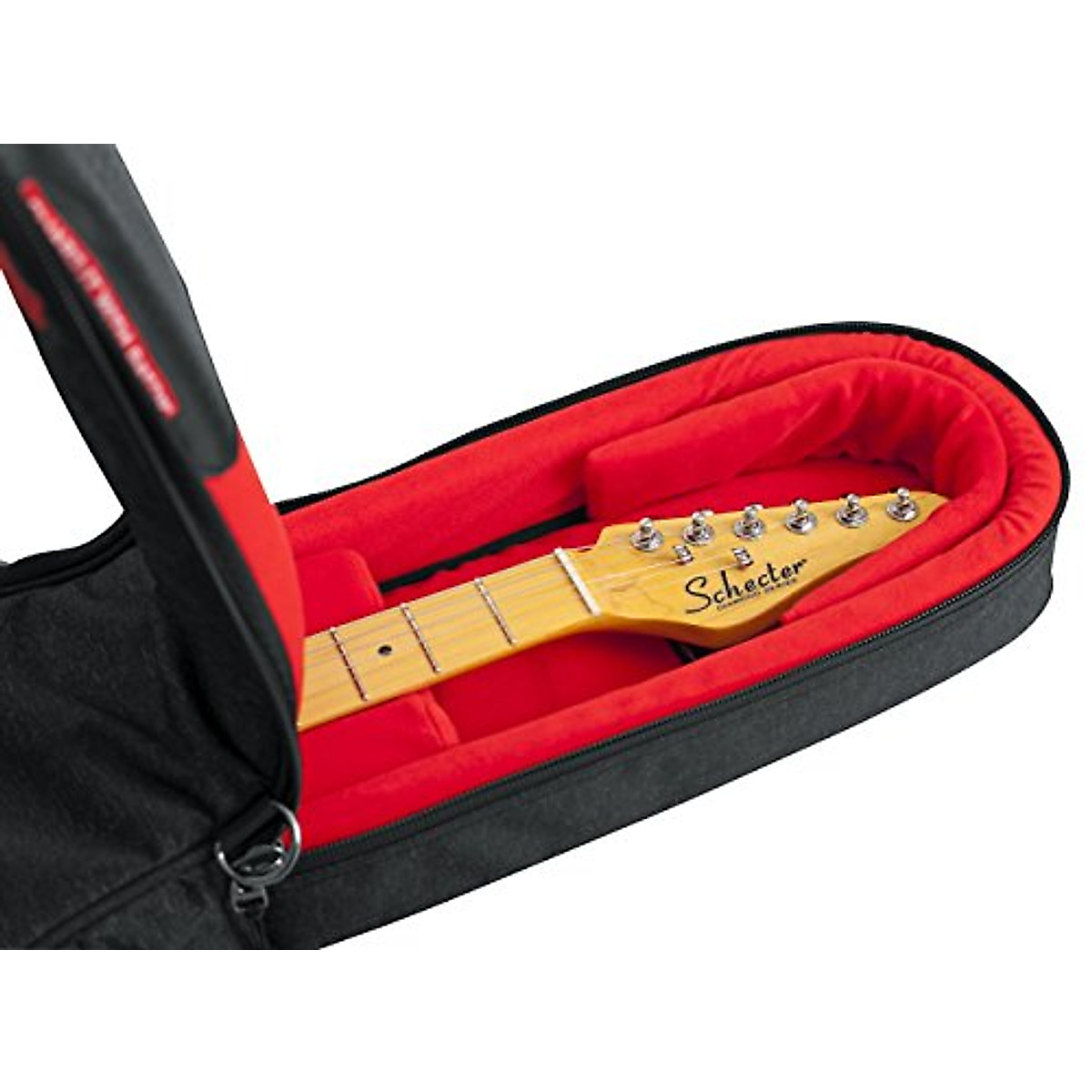 Gator Cases Transit Series Electric Guitar Gig Bag; Charcoal Black Exterior (GT-ELECTRIC-BLK)