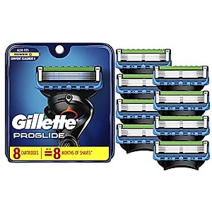 Gillette ProGlide Mens Razor Blade Refills, 8 Count