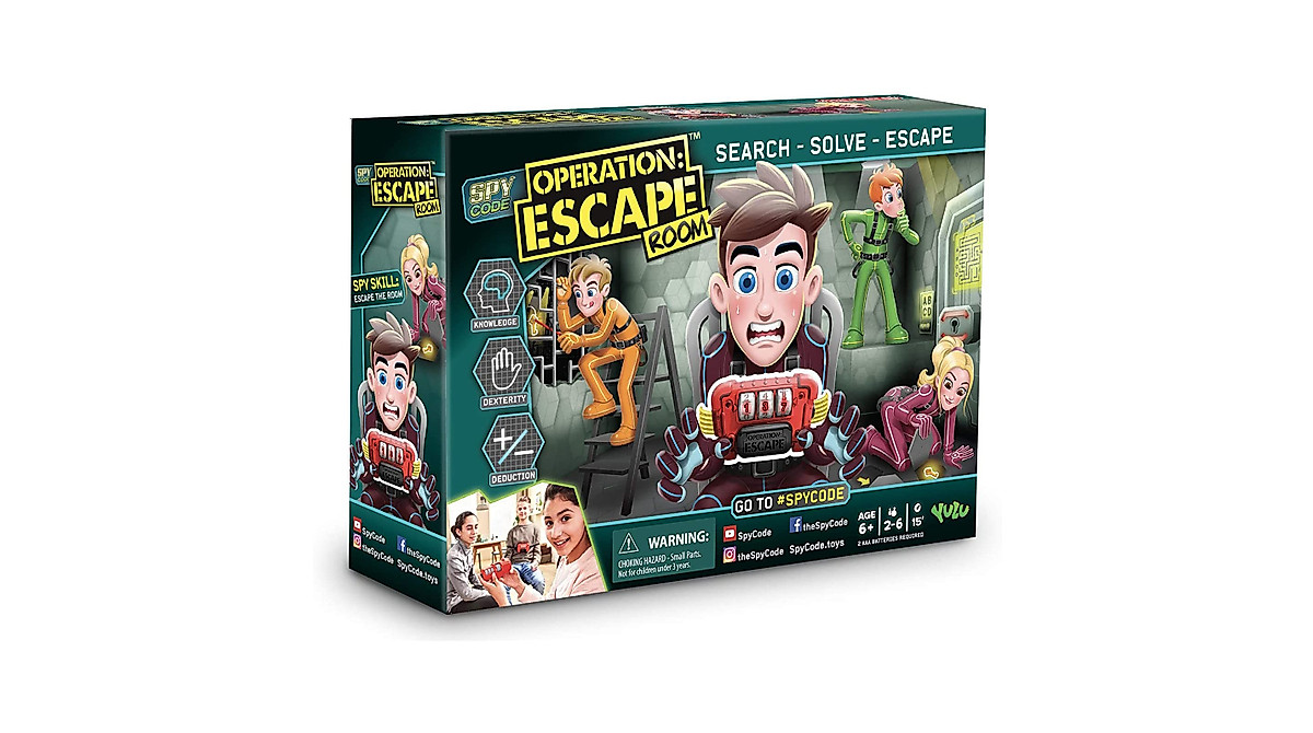 Spy Code: Operation Escape Room - Test Your Spy Skills!