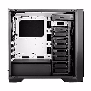 Antec P101 Silent Performance Series Mid-Tower PC Computer Case with Sound Dampening Panels, 4 X 120/140mm Cooling Fans Pre-Installed
