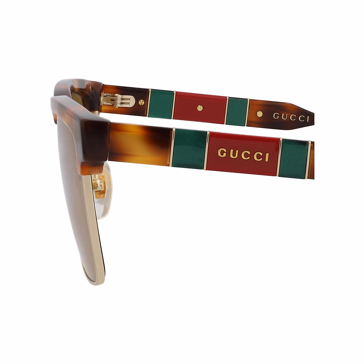 Gucci GG0603S 006 Havana/Brown GG0603S Rectangle Sunglasses Lens Category 2 S