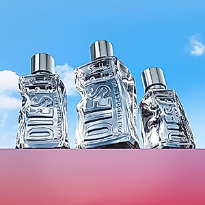 D by Diesel Refillable Eau de Toilette Spray for Everyone – Men and Women – Ginger Extract, Denim Cotton Accord, Vanilla Bourbon Extract, Lavender Heart, 1.7 Fl. Oz.