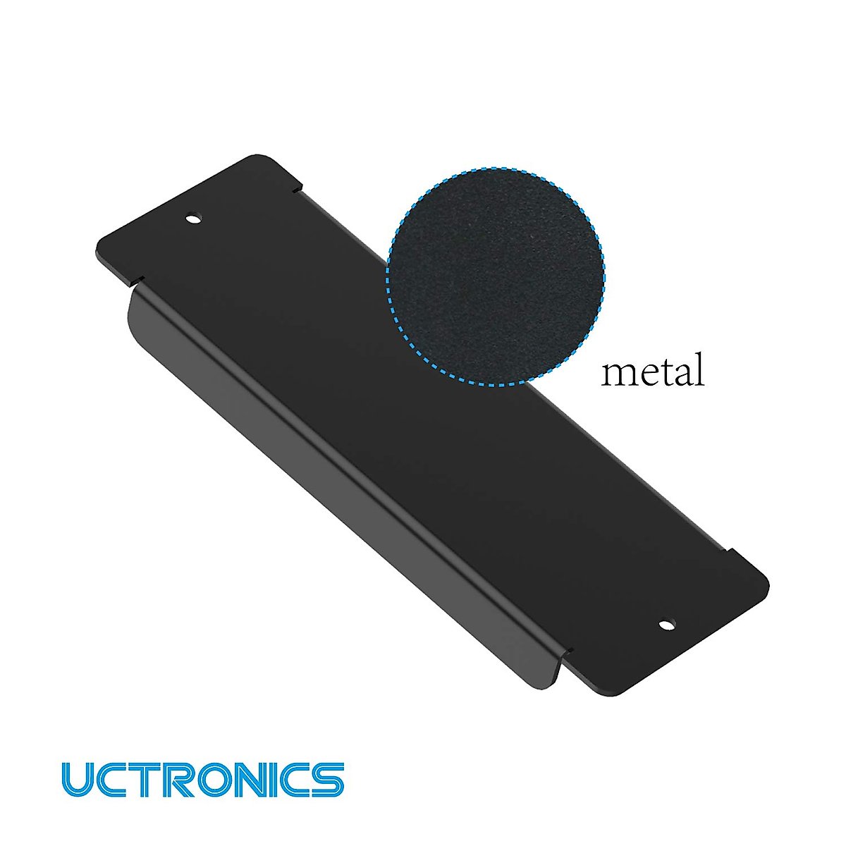 UCTRONICS Blank Covers for Raspberry Pi 3U Rack Mount, 4-Pack