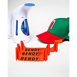 Bendy Brims Adjustable Hat Brim Bender - Baseball Cap Curver for Men - Red