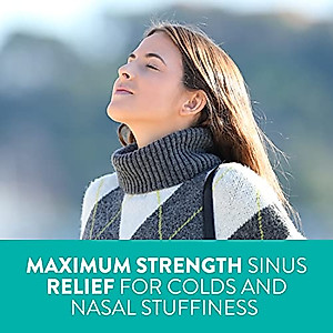 Vicks Sinex SEVERE LiquiCaps, All-In-One Sinus Relief, Non-Drowsy, Nasal Decongestant, Maximum Strength Relief of Sinus Headache, Pain, Pressure, & Congestion, 24 LiquiCaps