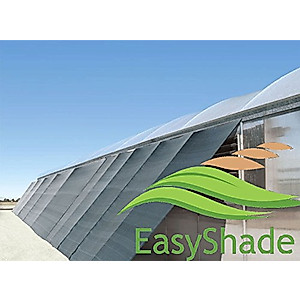 EasyShade 50% Black Shade Cloth Taped Edge with Grommets UV 12ft x 8ft