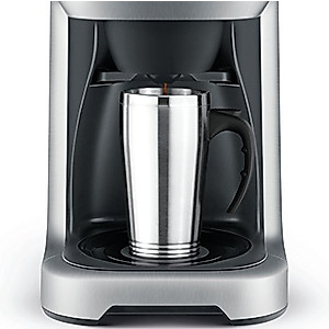 Breville Grind Control Coffee Maker, 60 ounces, Brushed Stainless Steel, BDC650BSS