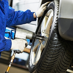 WIILDIS 1/4" Drive Impact Socket Set, 54-Piece, 6-Point, SAE/Metric, 5/32 Inch - 9/16 Inch, 4mm - 15mm, Standard/Deep,CR-V, Heavy Duty Storage Case for Household, Automotive Repair & DIY Project