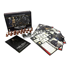 Dark Souls Board Game Explorers Expansion Bundle with Dark Souls Phantom Expansion and Character Expansion Board Game (3 Items)