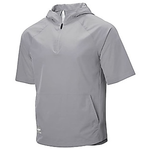 Rawlings Men's Standard Adult Color Sync Short Sleeve Jacket, XX-Large, Blue Grey