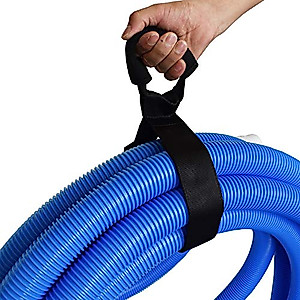 One Swimming Pool Vacuum Cleaner Hose hanger/Carrier Holder for Vacuum Electric Pools Garden - Easily Store & Carry Your Vacuum Hoses!