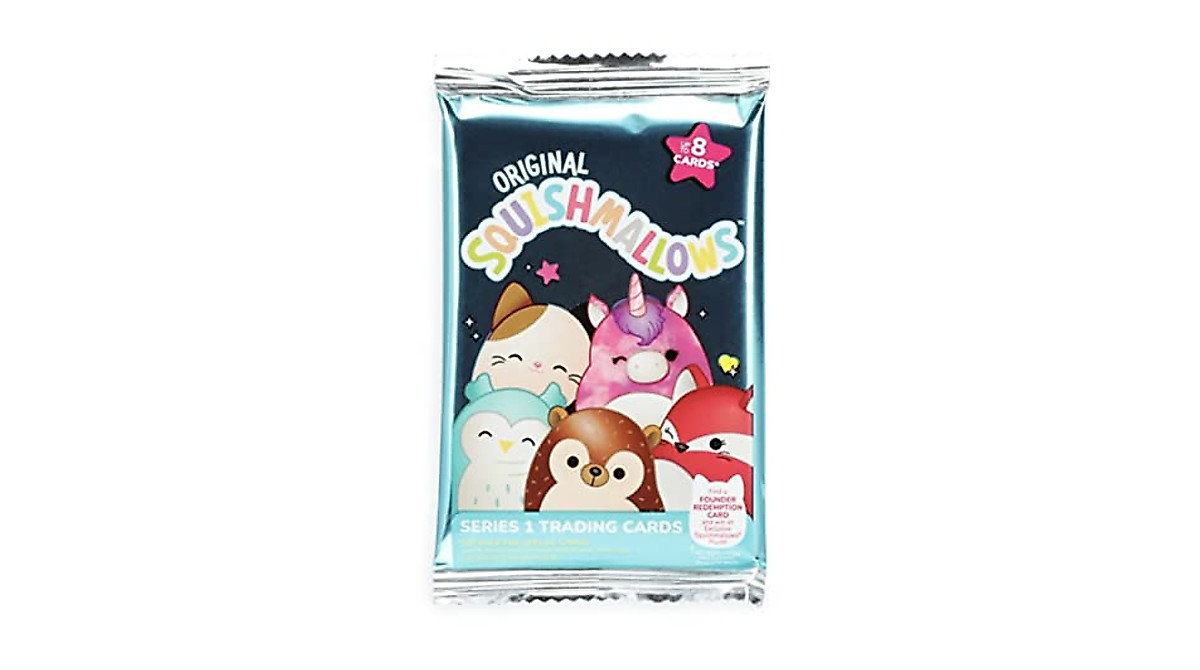 Official Squishmallow Series 1 Trading Cards - 3 Pack