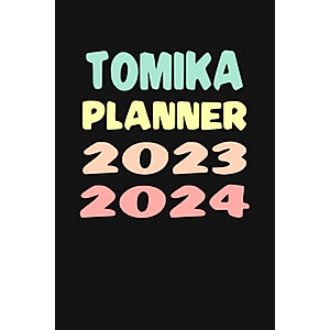 TOMIKA: Custom Name Weekly Planner 2023-2024