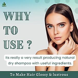 Havintha Natural Shampoo for Hair with Amla Reetha Shikakai Methidana Hibiscus Bhringraj Brahmi and Flax Seed Powder, 227gm