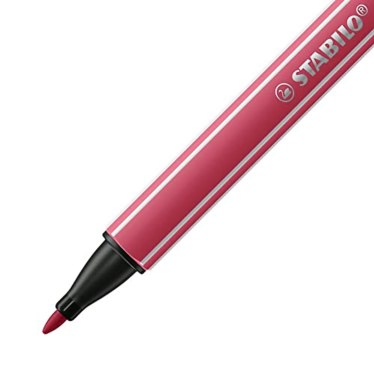 STABILO Nylon Tip Writing Pen pointMax ARTY - Wallet of 42 - Assorted Colors