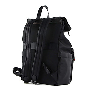 Mandarina Duck Unisex's Backpack Daypack, Black, Warrior