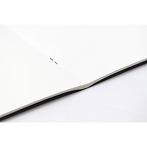 Silvine A5 Portrait Field Sketchbook - 40 Pages (20 Sheets) 140gsm Textured White Cartridge Paper [Pack of 10]