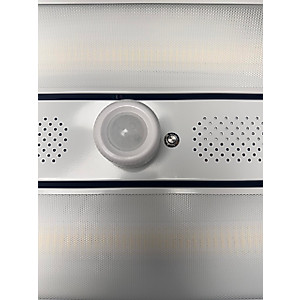 E2 LIGHTING Linear High Bay LED Shop Lights, 2x4 with Motion Sensor & Emergency Battery Backup, 2 Pack 220W LED High Bay Lights for Warehouse & Shop, 5000K High Bay Lights