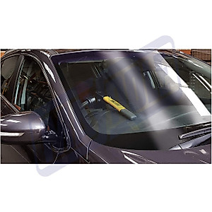 Maypole Over Dashboard Steering Wheel Lock Universal Antitheft Locking Device Cars Vans, Yellow/Black