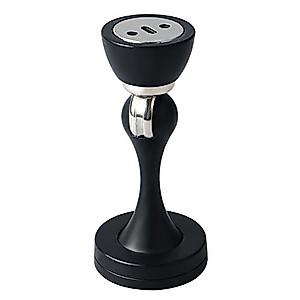 Alise Magnetic Door Stop Door Stopper Holder Catch Heavy Duty Screw Floor/Wall Mount,MX3100-B Black