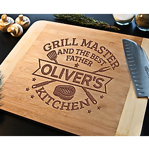 Personalized Cutting Boards For Men Custom Fathers Day Cutting Board Gift for Dad Cutting Board