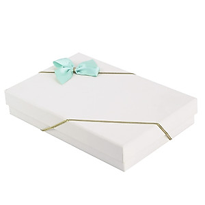 AIMUDI Stretch Loops with Pre Tied Satin Bows 10", Purple Elastic Gift Bows Stretch Bows for Gift Wrapping Stretch Cord with Bow Elastic Ribbon for Gift Boxes Party Favors (24 Pack)