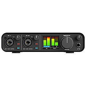 Motu M2 2x2 USB-C Audio Interface with XLR-XLR Cable Bundle