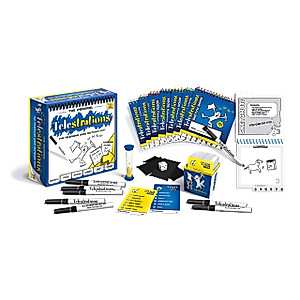 Telestrations Original 8-Player | Family Board Game | A Fun Game for Kids and Adults | Game Night Just Got Better | The Telephone Game Sketched Out | Ages 12+