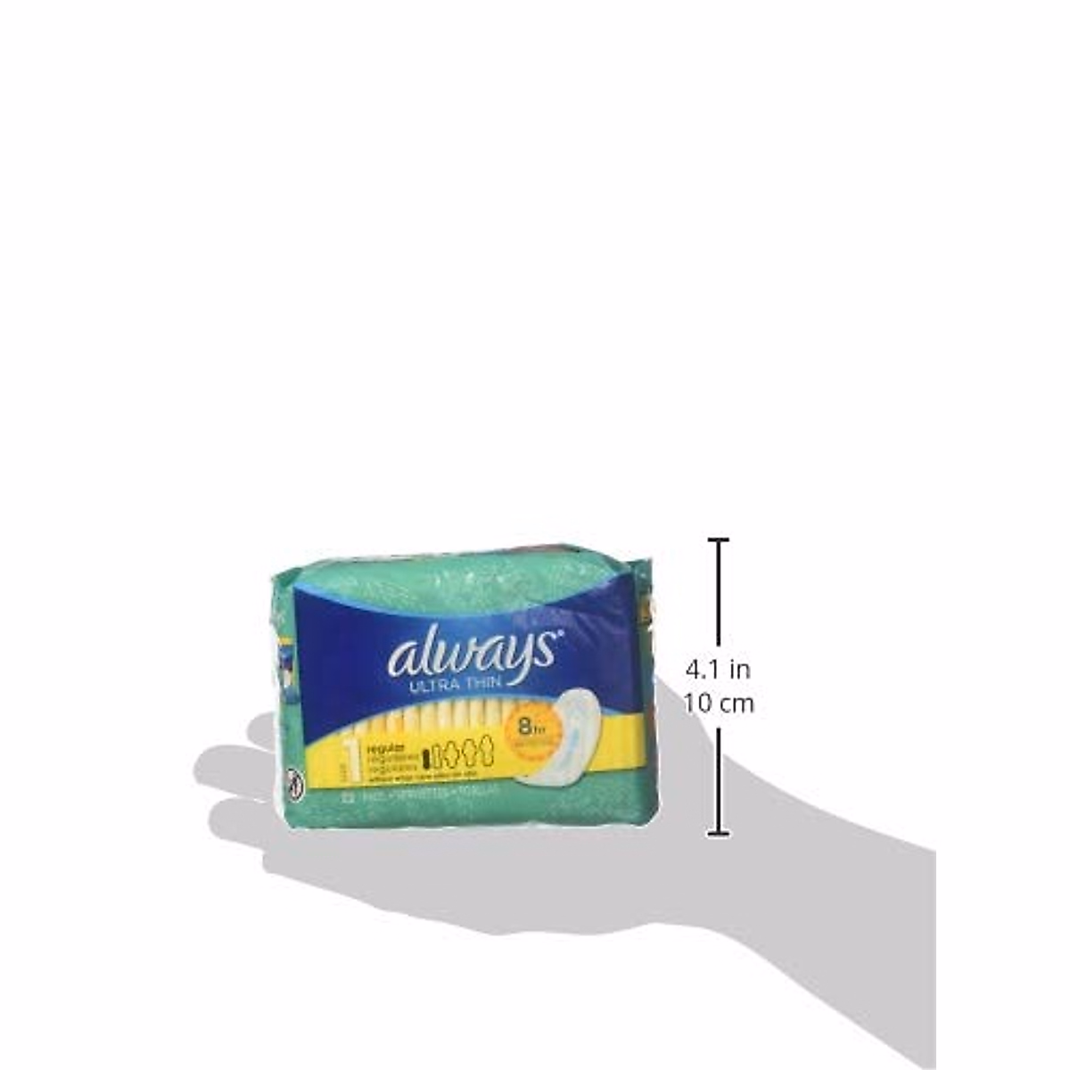Always Pads, Ultra Thin, Without Wings, Regular 22 Pads