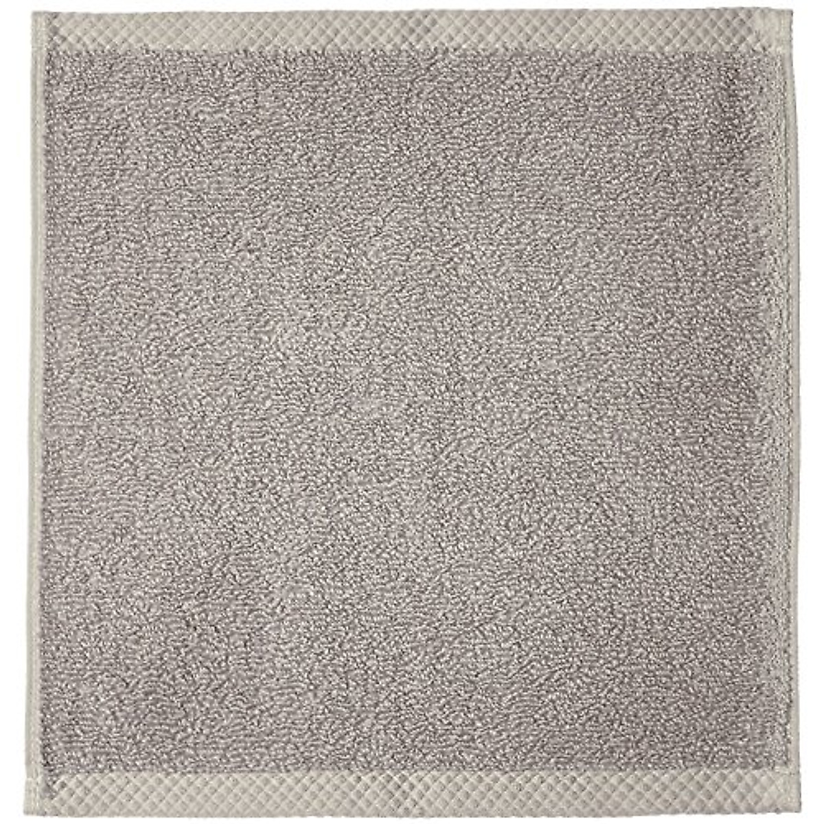 Amazon Basics Cotton Washcloths, Quick-Dry, 12" x 12", 12-Pack, Platinum