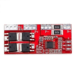 QIAONAI sh84 3S/ 4S 30A High Current Li-ion Battery 18650 Charger Protection Board 14.4V 14.8V 16.8V Overcharge Integrated Circuit (Color : 3S)