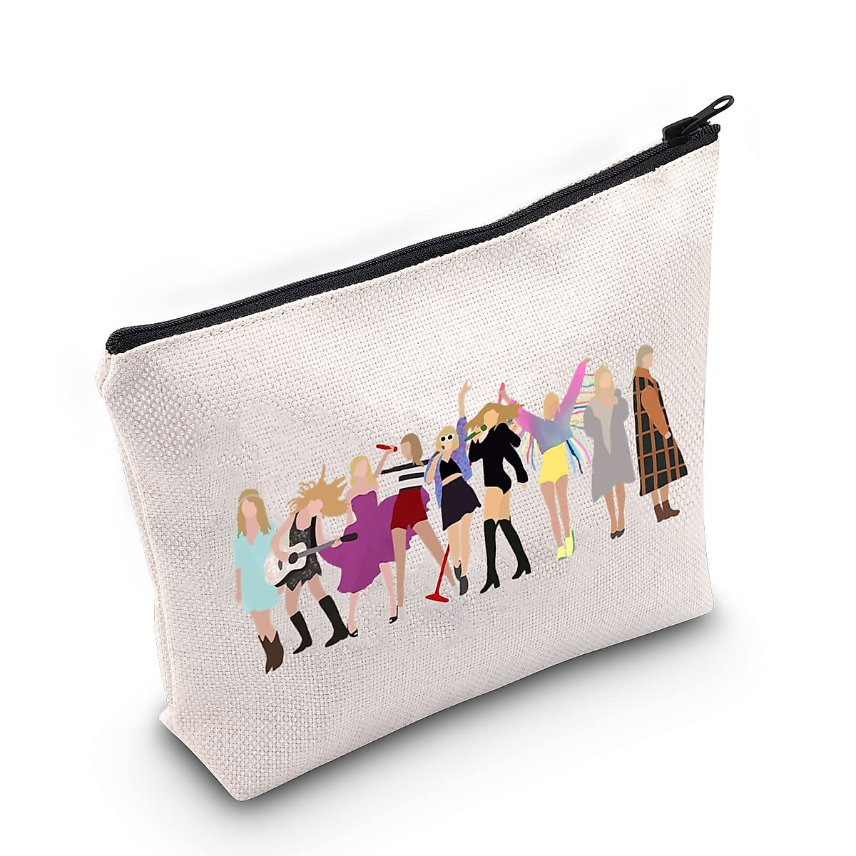 TOBGBE Album Inspired Gift Let Us enjoy Sing Song Makeup Bag Music Lover Gift (Sing Happier Bag)