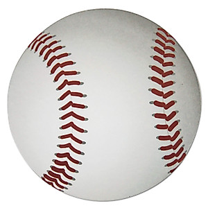 Novel Merk Baseball Circle Teacher Decorations Small Refrigerator Magnet Set Miniature Design (12 Pieces)