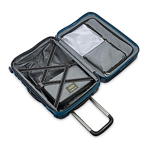 Samsonite Stryde 2 Hardside Expandable Luggage with Double Spinner Wheels, Carry On Glider, Deep Teal