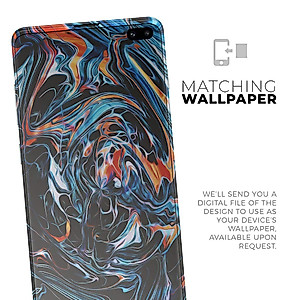 DesignSkinz Liquid Abstract Paint Remix V2 Protective Vinyl Decal Wrap Skin Cover Compatible with The Samsung Galaxy S20 (Screen Trim & Back Glass Skin)