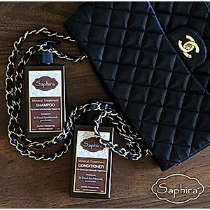 Saphira Mineral Treatment Conditioner for Fine, Thin and Color-Treated Hair, Sulfate-Free, Paraben-Free, Softens & Volumizes Delicate, Damaged or Chemically Treated Hair, 34 Ounce, Original Packaging