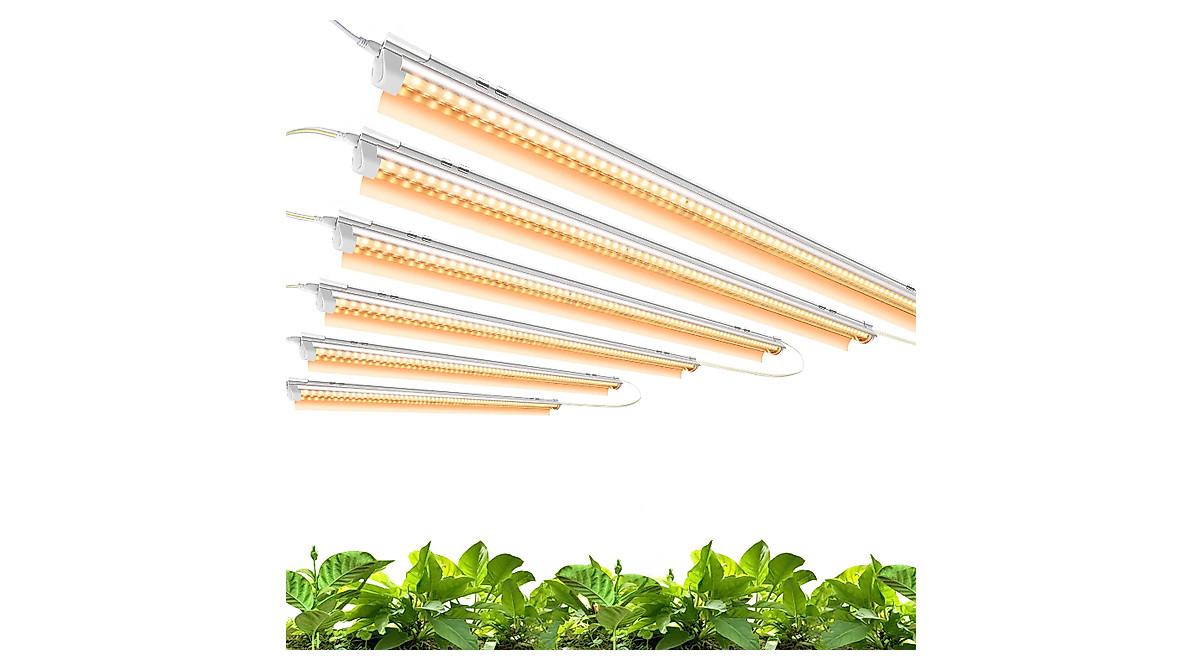 Monios-L Led Grow Lights for Indoor Plants Full Spectrum,T8 4FT 252W ...