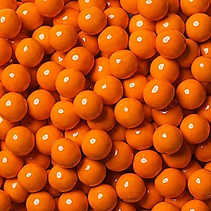 Color It Candy Orange Sixlets 2 Lb Bag - Perfect For Table Centerpieces, Weddings, Birthdays, Candy Buffets, & Party Favors.