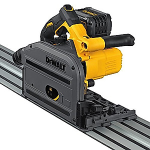 DEWALT FLEXVOLT 60V MAX* Circular Saw, 6-1/2-Inch, Cordless TrackSaw Kit (DCS520T1)