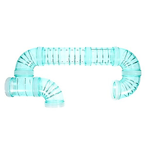 Balacoo 4pcs Hamster Tubes Set, Hamster Cage Tube Hamster Tube Hamster Tubes Set Hamster Tunnels for