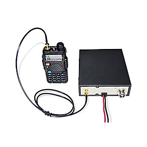 BTECH AMP-U25 Amplifier for UHF (400-480MHz), 20-40W Output (2-6W Input), Analog and Digital Modes, Compatible with All Handheld Radios: BTECH, BaoFeng, Kenwood, Yaesu, ICOM, Motorola