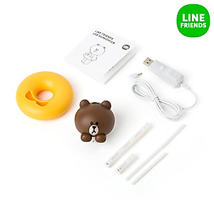 LINE FRIENDS Brown USB Humidifier One Size Brown