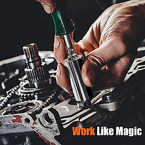 EVERSEE Universal Socket, Steel, 1/4 to 3/4 Inches, 7mm to 19mm, 2 Pieces