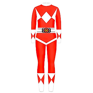 Boy Halloween Skin Bodysuit Red Holiday Gift Stretchy Onesie 13-14 Years
