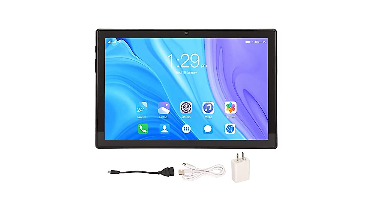 Shanrya 10-inch HD Tablet - 6GB RAM, 128GB Storage