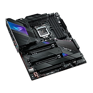 ROG Strix Z590-E Gaming WiFi 6E LGA 1200(Intel 11th/10th Gen) ATX Motherboard (PCIe 4.0, 14+2 Power Stages, DDR4 5333+, Dual Intel 2.5 Gb LAN,Thunderbolt 4, 4xM.2/NVMe SSD and Aura RGB) (Renewed)