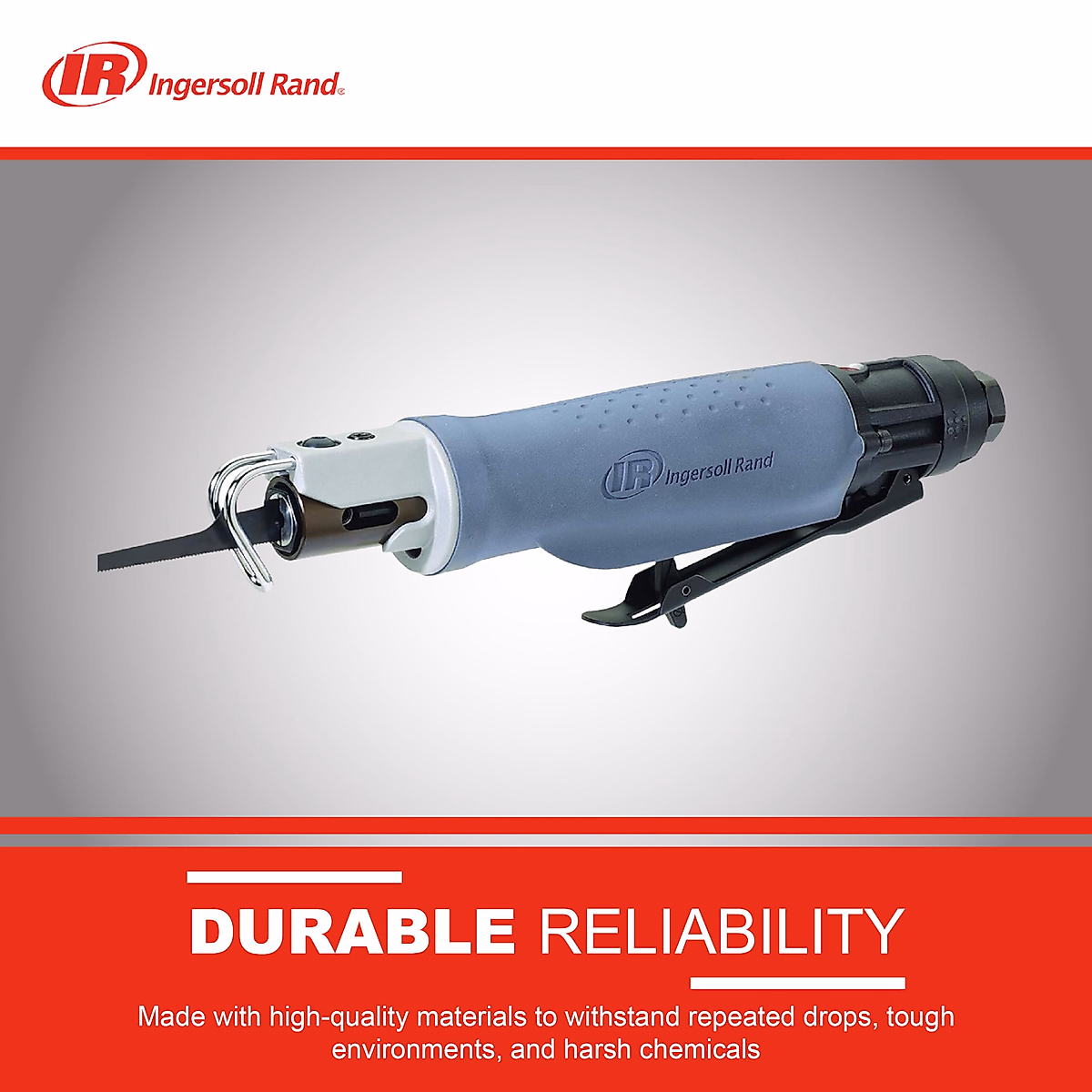 Ingersoll Rand 529 Vibration Reduced Reciprocating Air Saw, 3/8" Stroke Length, 9,500 Strokes Per Minute, 1.5 lbs