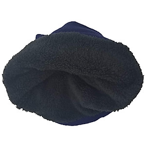 Winter Thermal Neck Gaiter, 4 Pack Fleece Lined Interior Face Scarf Tube Wrap, Mens Womens Bulk (4 Pack Assorted Solids)