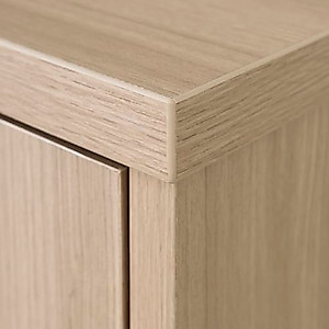 South Shore Helsy 2-Drawer File Cabinet, Lateral, Soft Elm and White