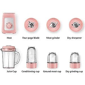 Multifunctional Blender Stainless Steel Blades, 3 Speed Control With Pulse, Overheat Protection, Crusher, chopper, coffee grinder smoothie maker 22000 rpm 1150ml jar,blue,c,blue,b ZJ666